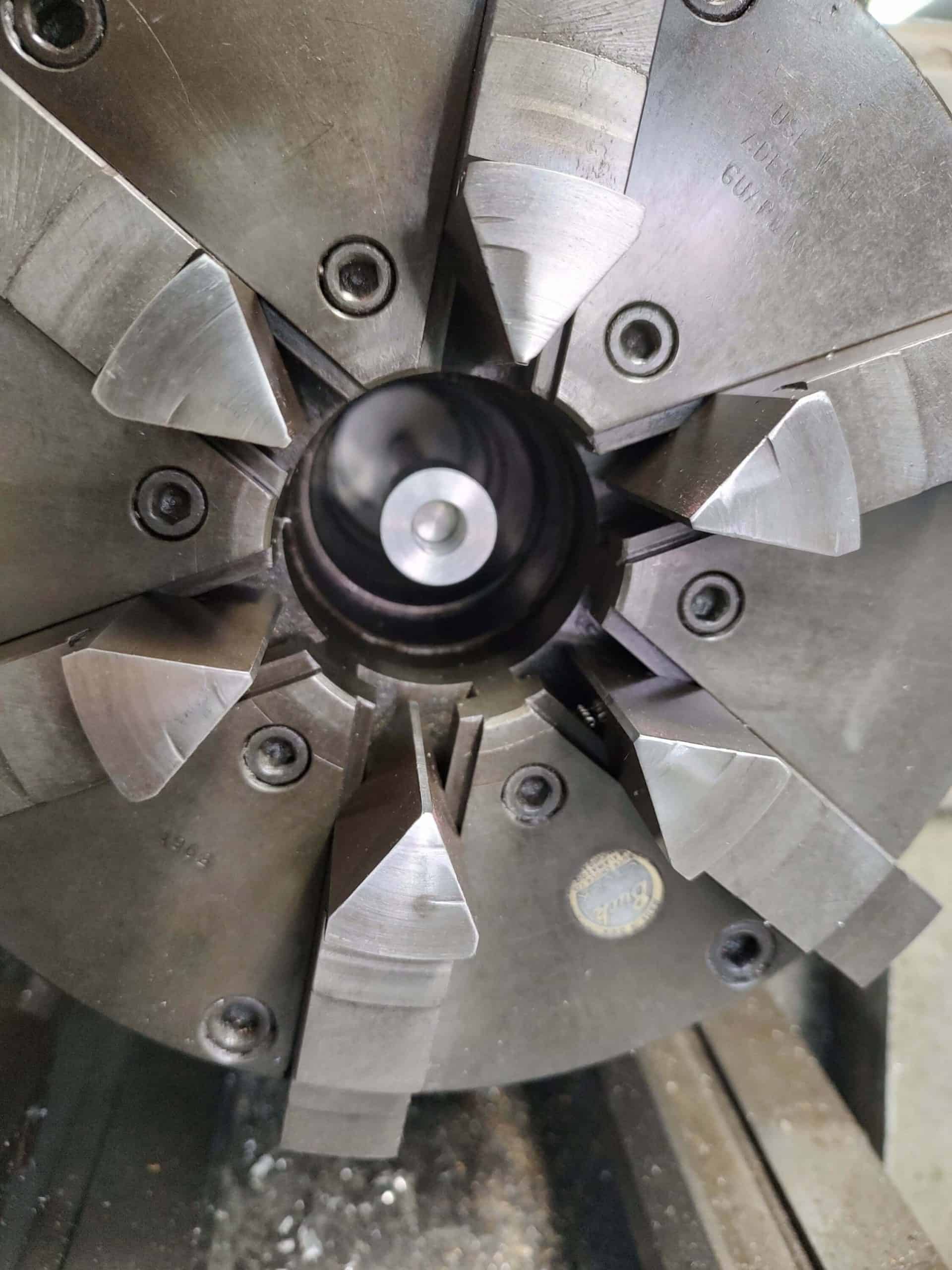 Adjustable Spindle Tube Mounted Lathe Chuck Stop - Davidson ...