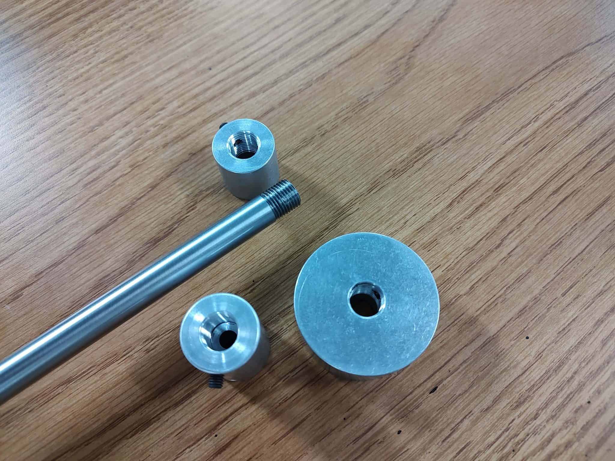 Adjustable Spindle Tube Mounted Lathe Chuck Stop - Davidson ...
