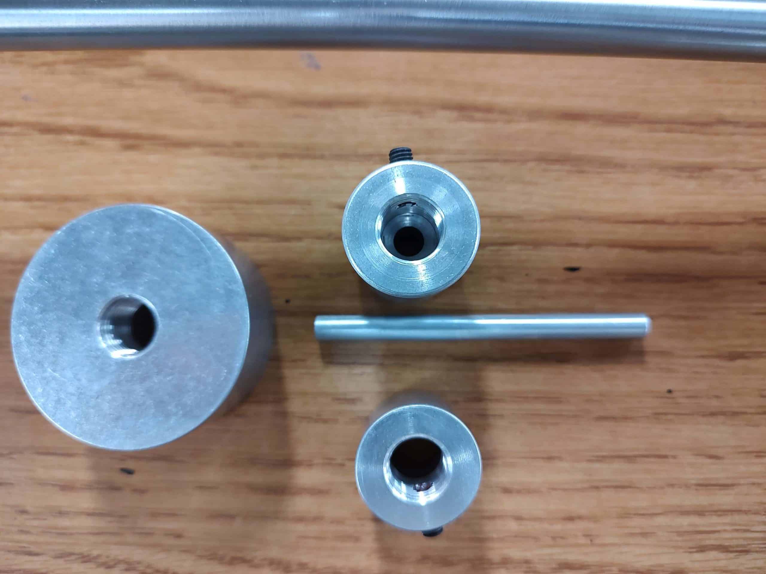 Adjustable Spindle Tube Mounted Lathe Chuck Stop - Davidson ...