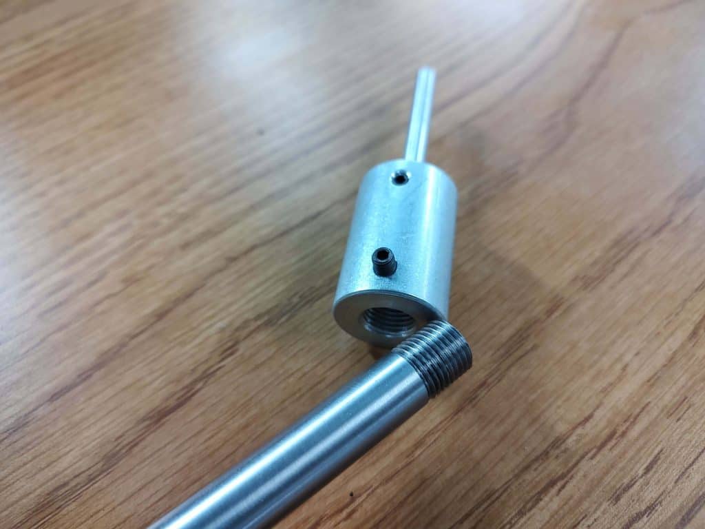 Adjustable Spindle Tube Mounted Lathe Chuck Stop - Davidson ...